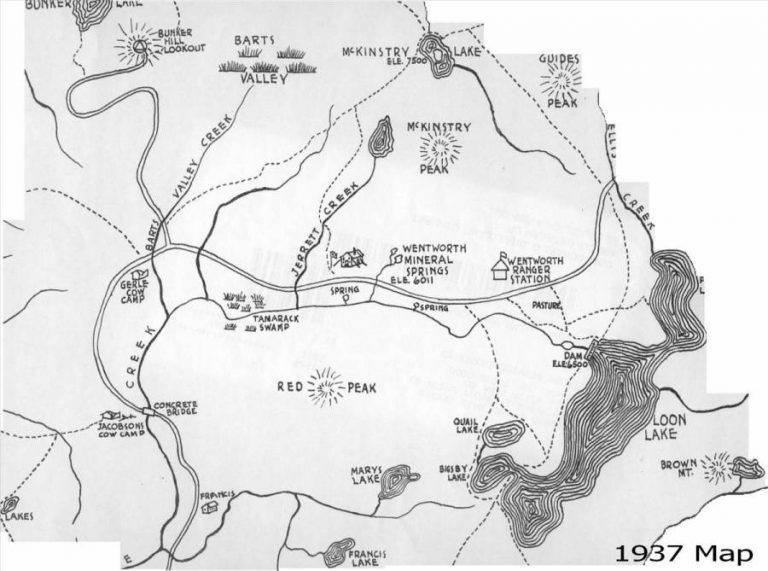 MAPS OF THE GEORGETOWN DIVIDE-1865 TO THE PRESENT | Gerle Creek