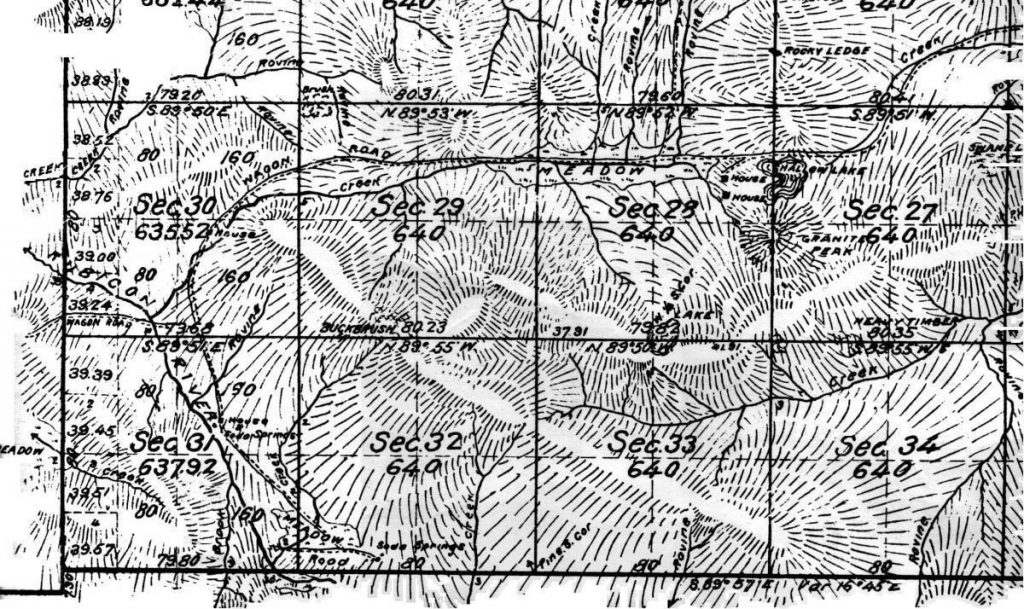MAPS OF THE GEORGETOWN DIVIDE-1865 TO THE PRESENT | Gerle Creek